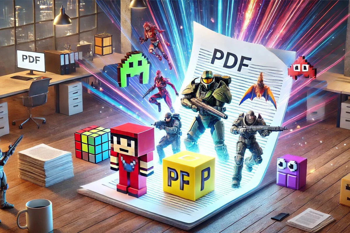 Han logrado ejecutar 'Doom' y 'Tetris' dentro de documentos PDF. Nunca fue tan fácil jugar en la ...